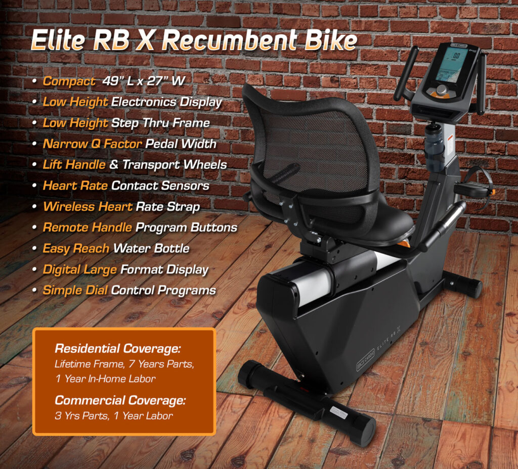 Elite RB Recumbent Bike - At Home Fitness