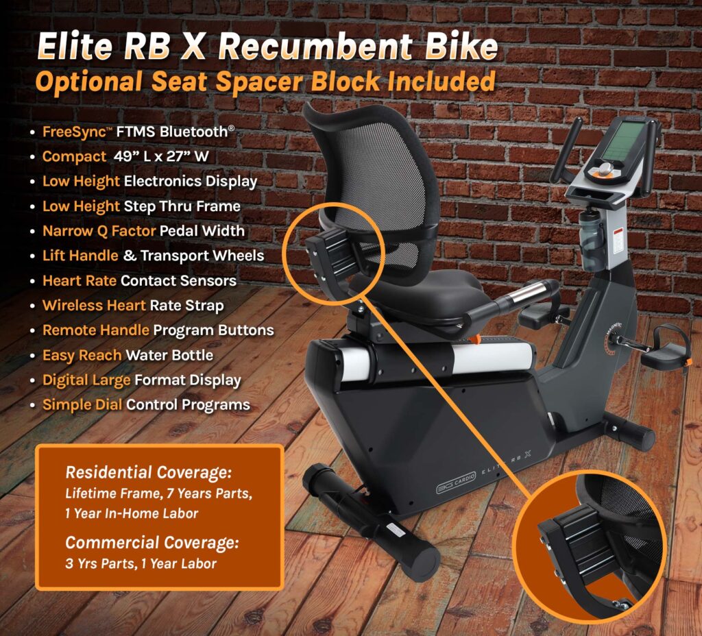 Elite RB Recumbent Bike - At Home Fitness