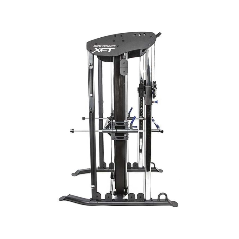 BodyCraft XFT FUNCTIONAL TRAINER 200LB with 704 BENCH - At Home Fitness